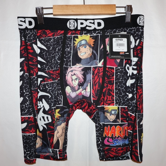 PSD | Underwear & Socks | Psd Naruto Graphic Boxer Briefs Black And Red ...